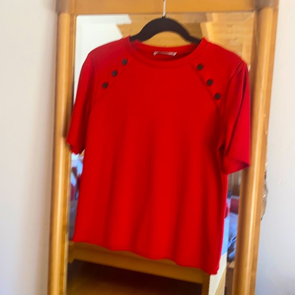 Mango | Tops | Mango Red Top | Poshmark